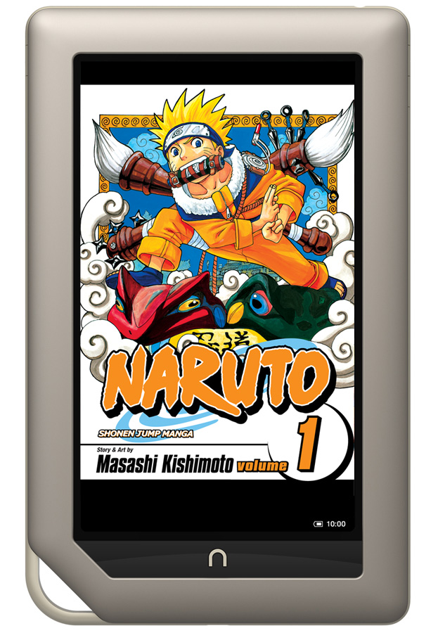 Big Shiny Robot | Viz Media adds new Digital Manga Titles for Nook ...