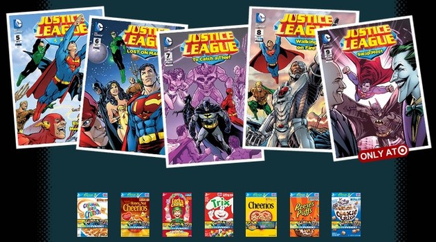 Big Shiny Robot | COMICS: DC & General Mills Team-Up